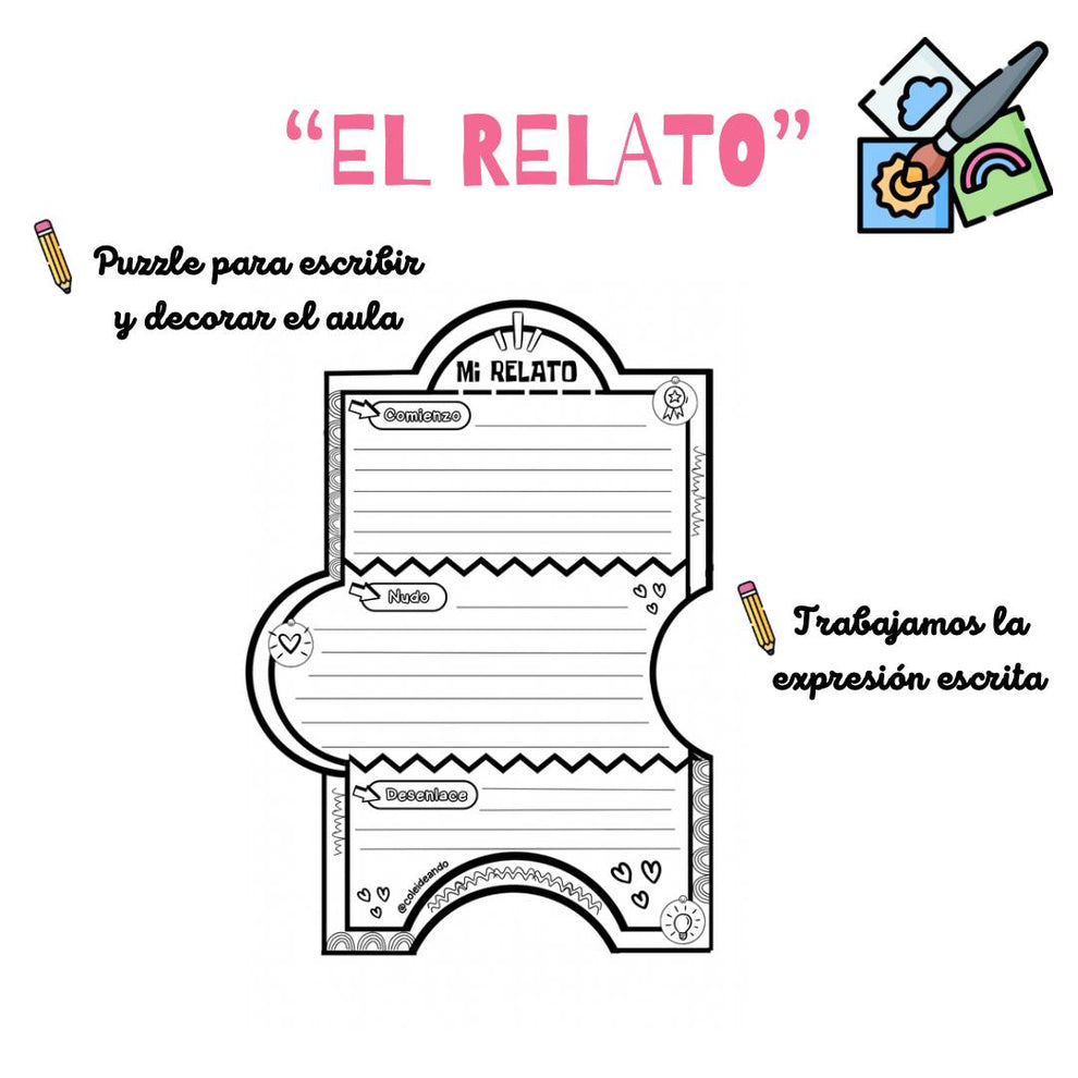 FICHAS PARA TRABAJAR EL RELATO – Coleideando - Recursos